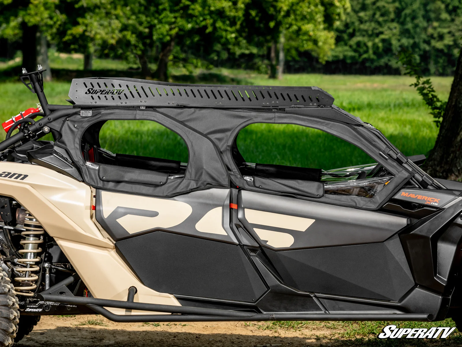SuperATV CAN-AM MAVERICK X3 MAX PRIMAL SOFT CAB ENCLOSURE UPPER DOORS ...