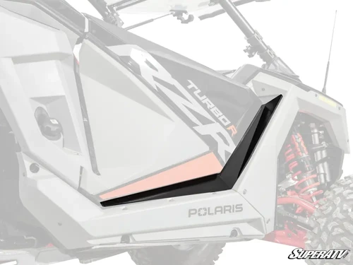 SuperATV POLARIS RZR TURBO R LOWER DOOR VALANCES | MountainMadeOffroad