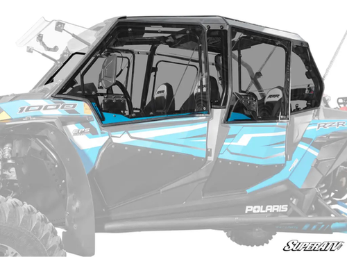 SuperATV RZR XP 4 HARD CAB ENCLOSURE UPPER DOORS | MountainMadeOffroad