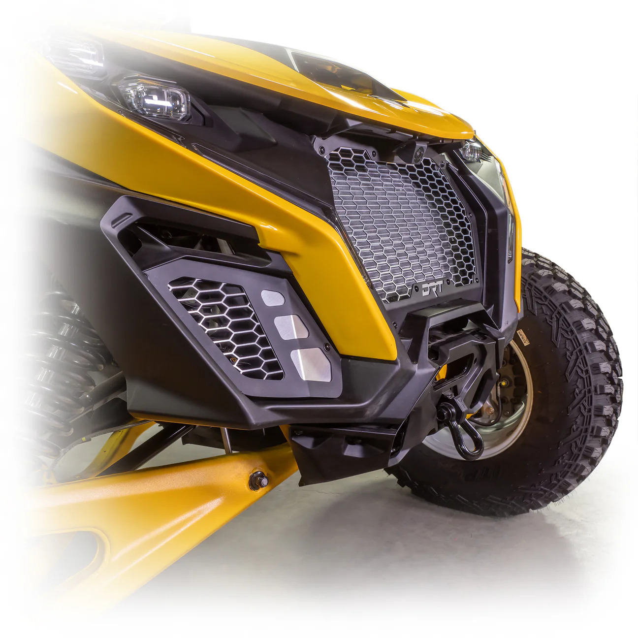 DRT Can-Am Maverick R Aluminum Front Grill Kit | MountainMadeOffroad
