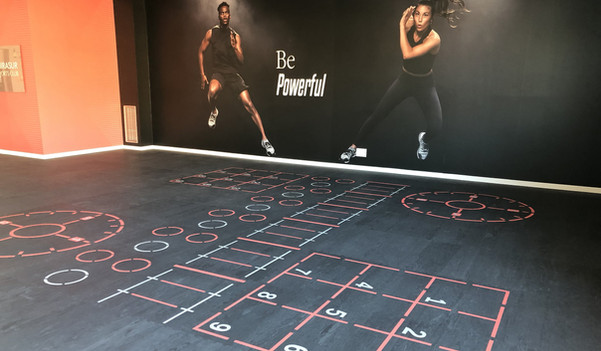 Zonnax【 Functional Training Flooring with Position Marks 】PAVIFLEX ...