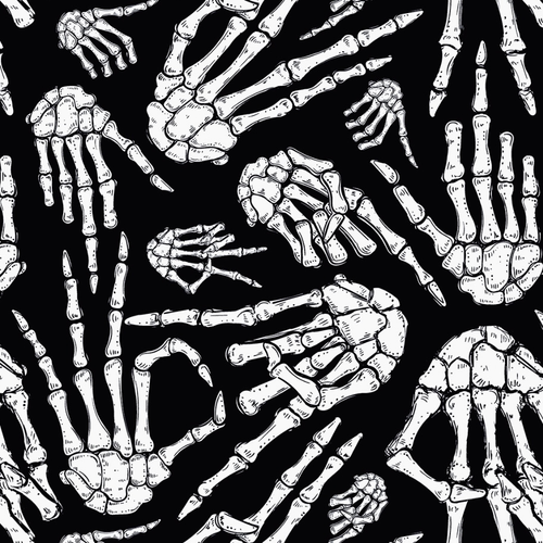 *PRE-ORDER* Skeleton Fabric | Madeline Paige