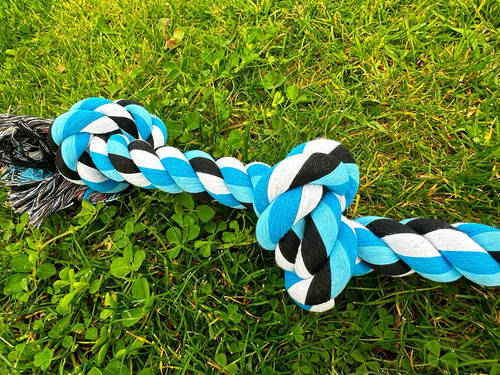 5 Knot Rope TugToy - Cotton Rope | Tuff Stuff Products