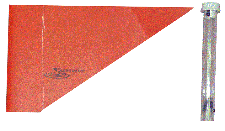 Flag & Flagpole Kit (SF 005 & FP 003) | Suremarker