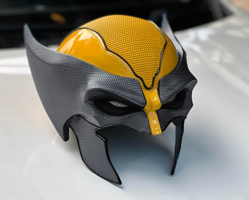 Wolverine Cowl Kevlar Carbon Textured Godofprops | godofprops