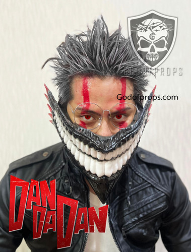 Dandandan Okarun mask HQ Resin Detailed | godofprops