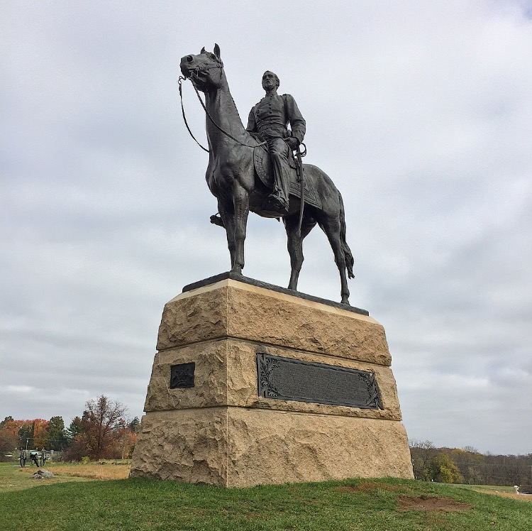 General George Meade at Gettysburg