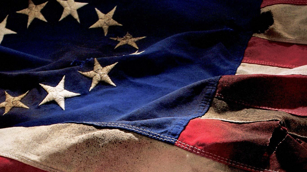 The American Flag is Flown in Battle for the First Time