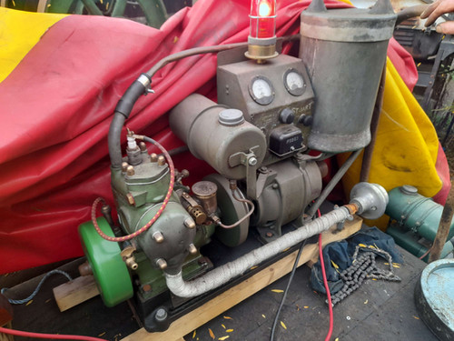 Stuart Turner R2/3 2 stroke petrol stationary engine generating set ...