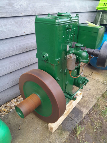 Lister D type petrol engine | rustyrelicsonline