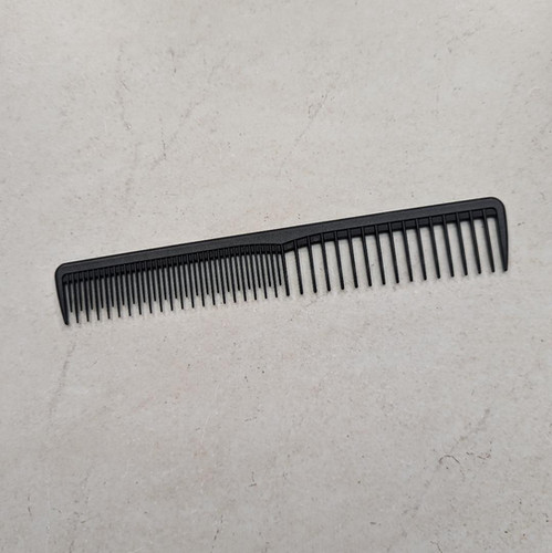 7 inch Carbon Wide Tooth Haircut Comb | Ivanzoot