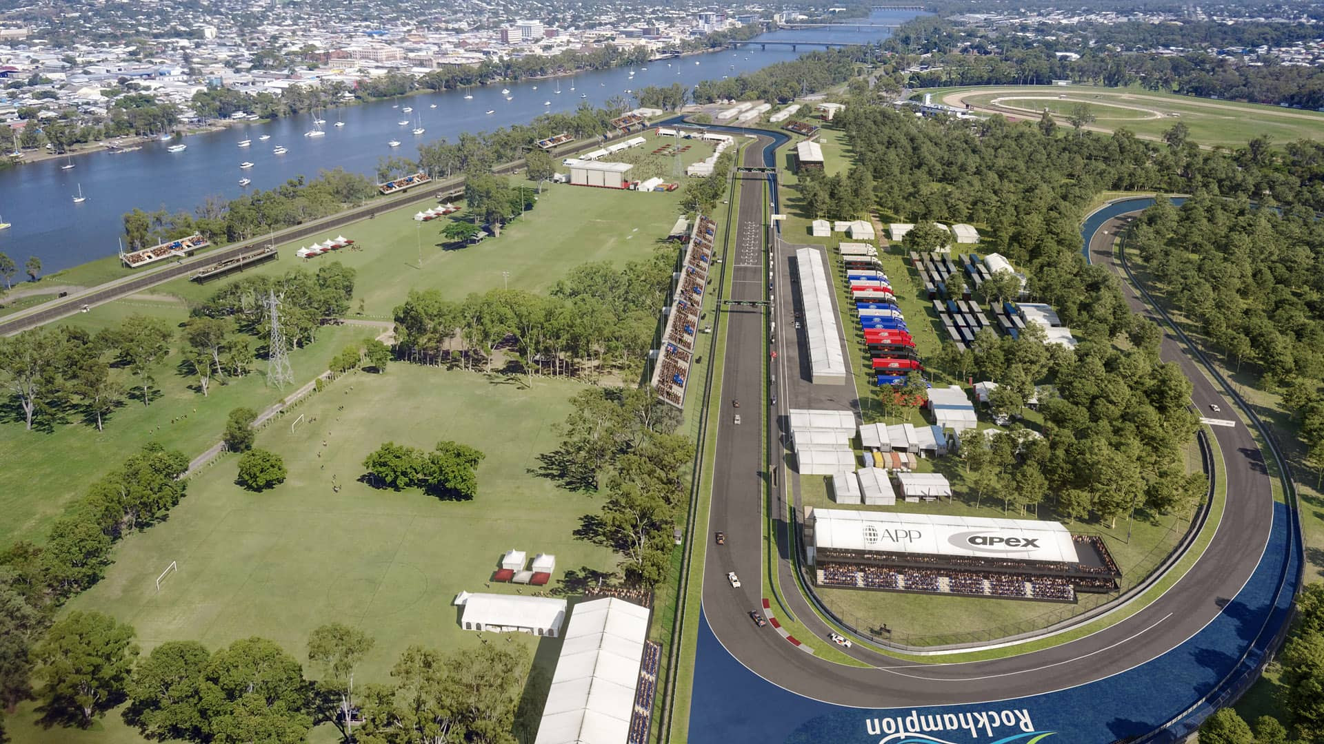 Rockhampton Street Circuit | Australia | Apex Circuit Design
