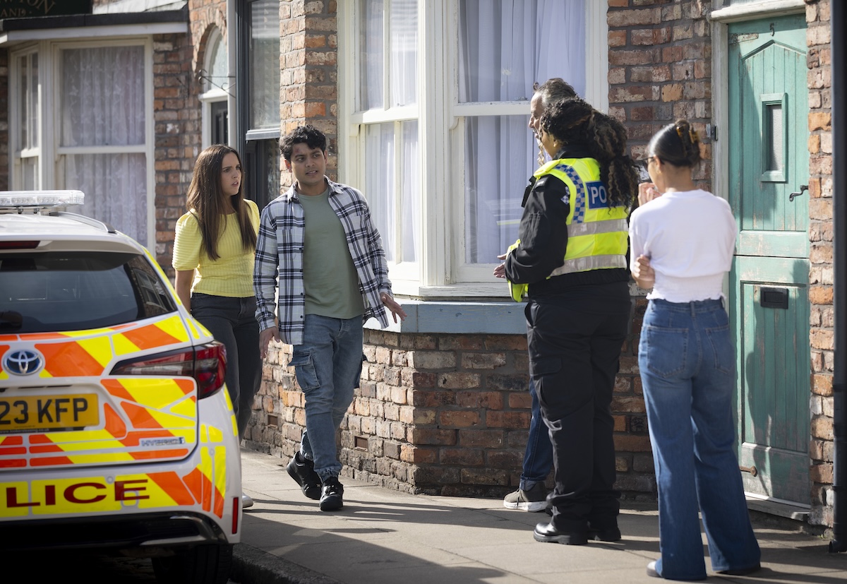 Aadi and Amy's moment of passion soon takes a shocking turn in Corrie
