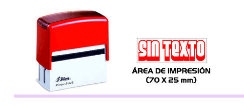 SHINY SELLO *S825* AUTOMATICO C/LEYENDA ESPECIAL. | Papelera Hegor