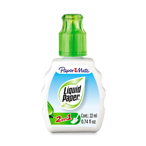 PAPER MATE LIQUID PAPER CORRECTOR LIQUIDO 2 EN 1. | Papelera Hegor