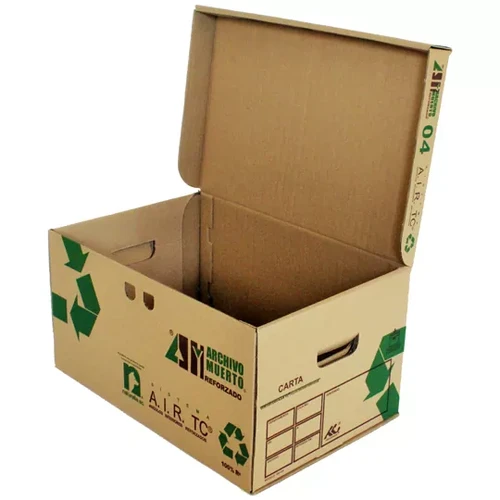 TODO DE CARTON ARCHIVO MTO CTA LARGA 60X31X25 CM | Papelera Hegor