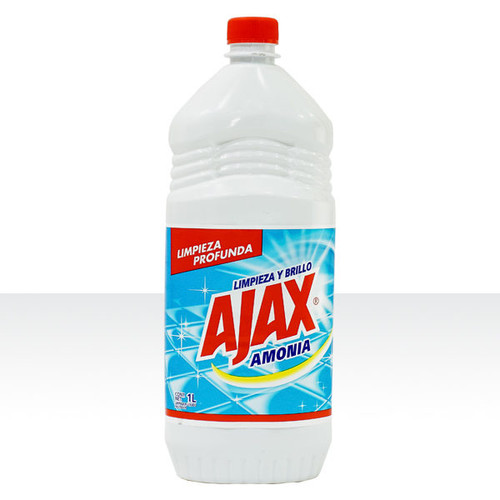 LIMPIEZA AJAX AMONIA LIQUIDO (LITRO) | Papelera Hegor