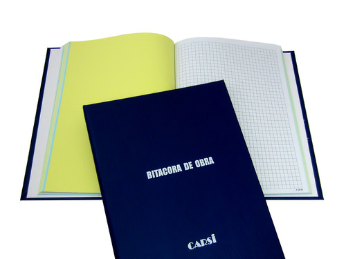 CARSI BITACORA DE OBRA TRIPLICADO 50 JUEGOS C/FOLIO. | Papelera Hegor