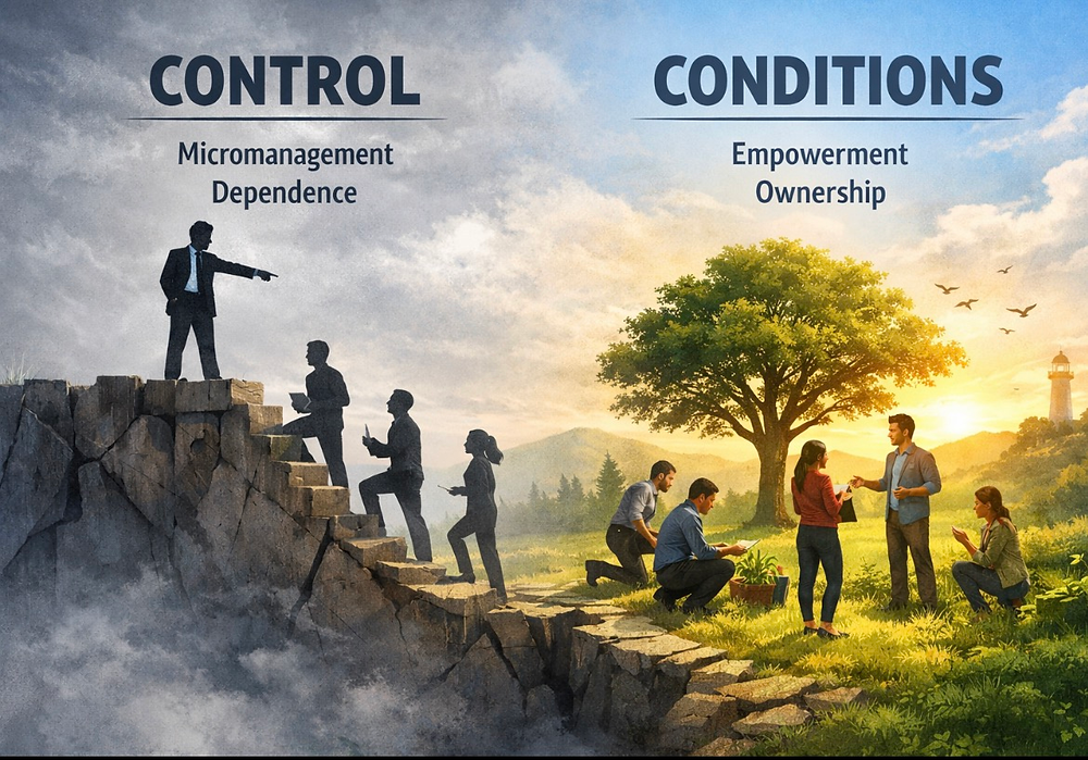 Why Leadership Is About Conditions, Not Control
