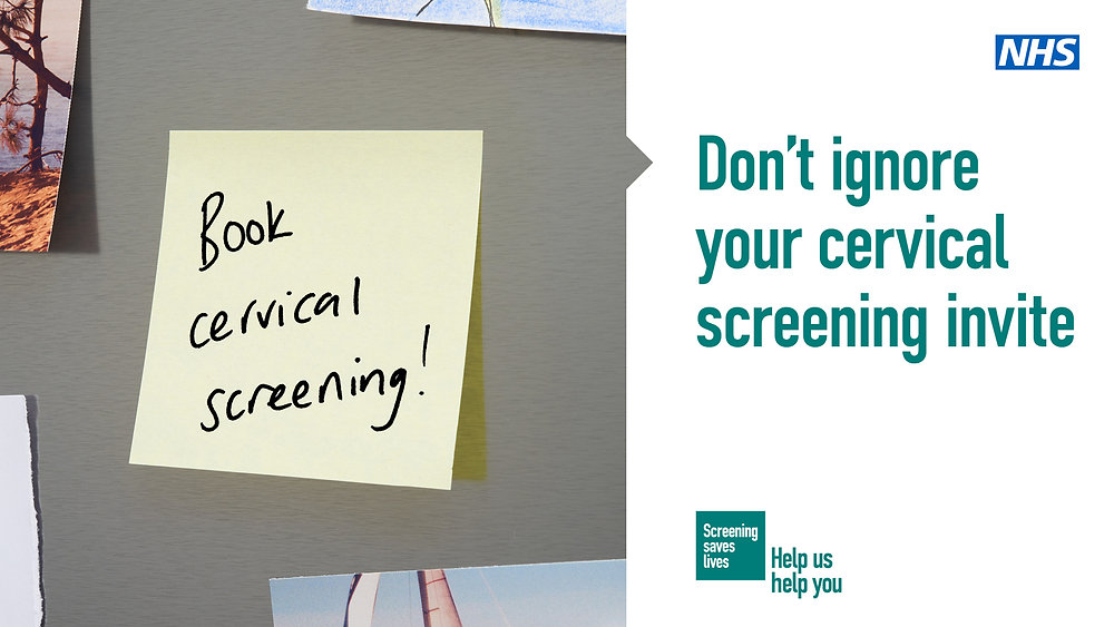 Don't Ignore Your Cervical Screening Invite!