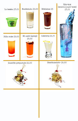 FOOD AND DRINK MENU | TOROS TACOS Y TEQUILA