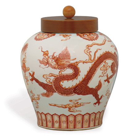Elegant Dragon Spice Jar | Little Mountain Home