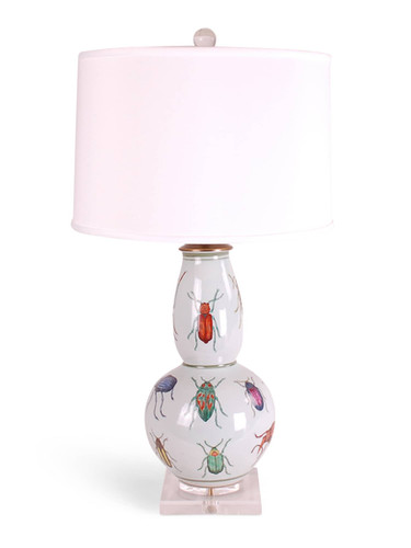 Unique Double Gourd Insect Lamp | Little Mountain Home