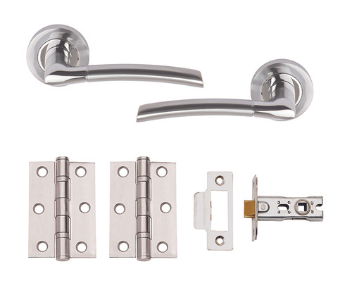 Dale PLUS Door Pack C/W Dual Finish Handle, Hinges & Latch PBX2000 ...