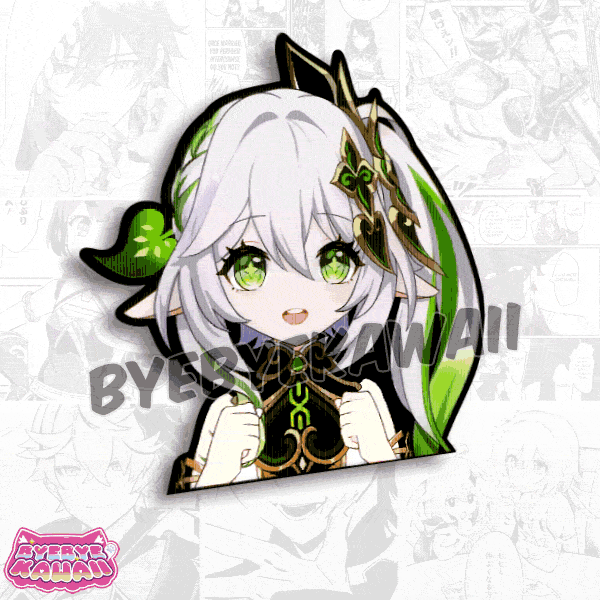 Nahida Motion Sticker | BYEBYEKAWAII | ANIME & VIDEO GAME INSPIRED MERCH
