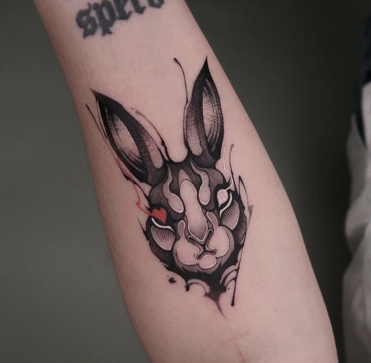 Black Rabbit Tattoo: Ideas, Meaning and Design