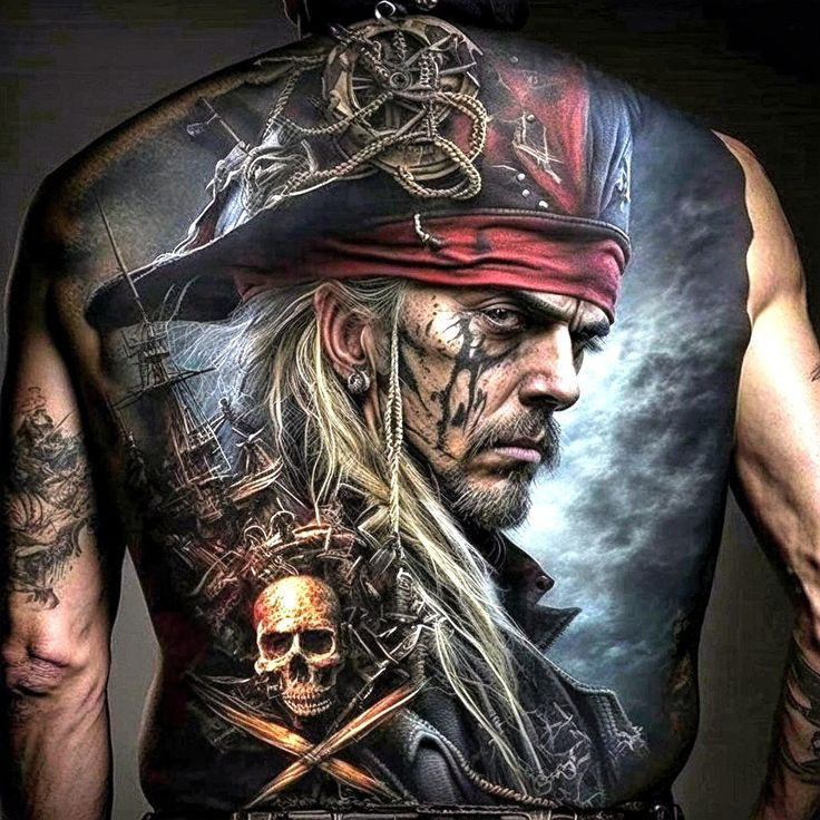 Tatuagens de Piratas: Desvendando a Estética e o Significado