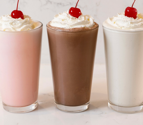 Milk Shake Large 32oz vanilla, chocolate, strawberry, Pepsi, root beer ...