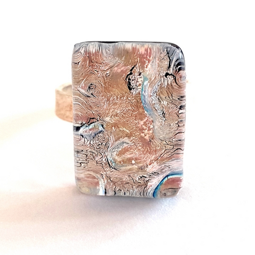 Fog Ring Black-Silver | Schrade Glassart