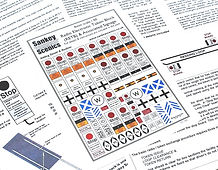 OO Gauge / 4mm Modern Railway Signs 1 | Sankey Scenics Signs