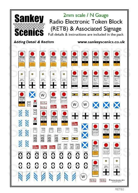 2mm RETB Signage | Sankey Scenics Signs