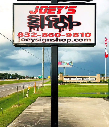 Custom Signs | Joeys sign shop | United States