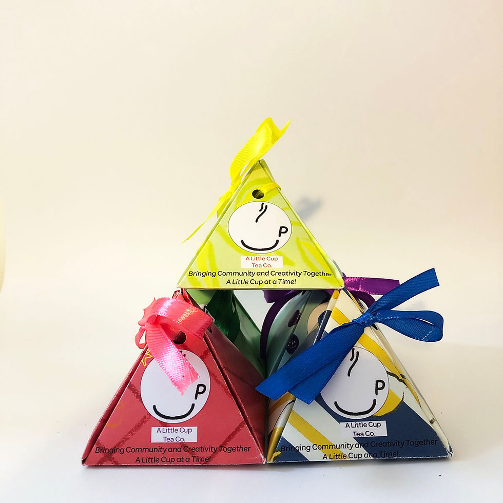 Tea Pyramids | A Little Cup Tea Co