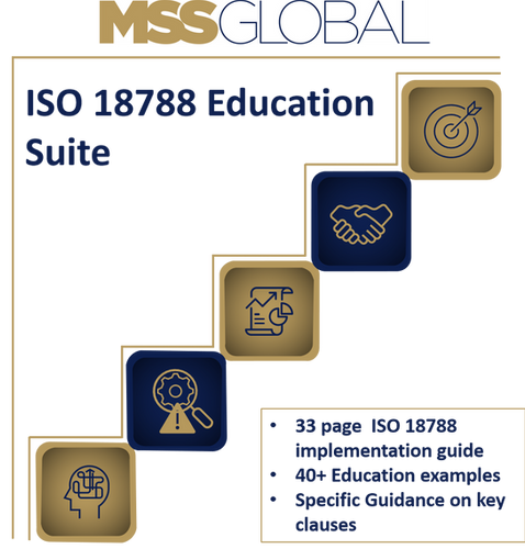 ISO 18788 Education Suite | MSS Global public