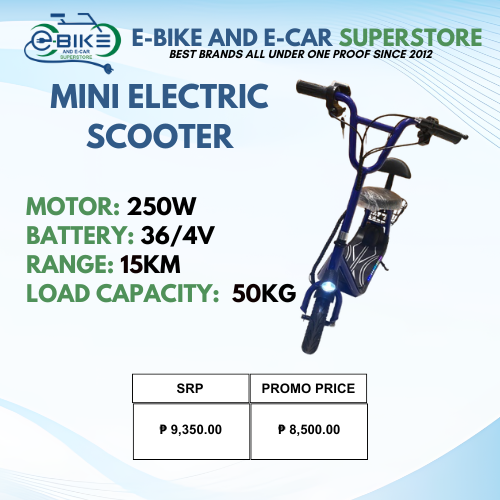 MINI ELECTRIC SCOOTER | EBIKE AND ECAR SUPERSTORE