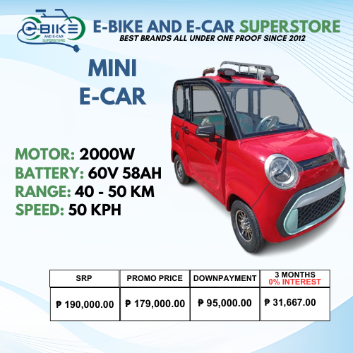 MINI E CAR | EBIKE AND ECAR SUPERSTORE