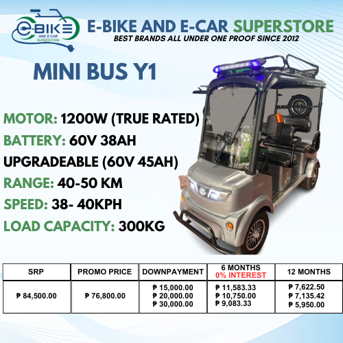 MINI BUS Y1 | EBIKE AND ECAR SUPERSTORE