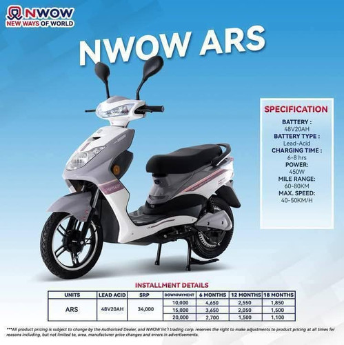 NWOW ARS | EBIKE AND ECAR SUPERSTORE