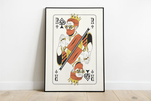 Poster Roi de Pique | CLICLAC studio