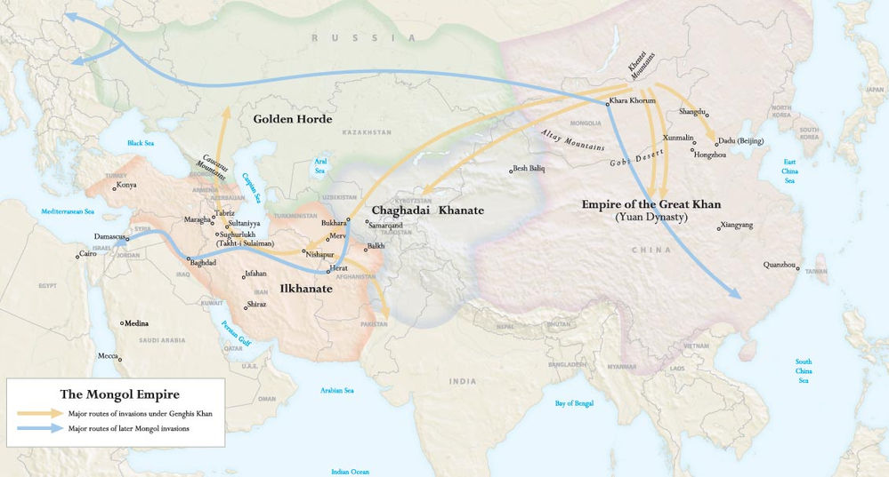 February 10, 1258 - The Mongol Sack of Baghdad