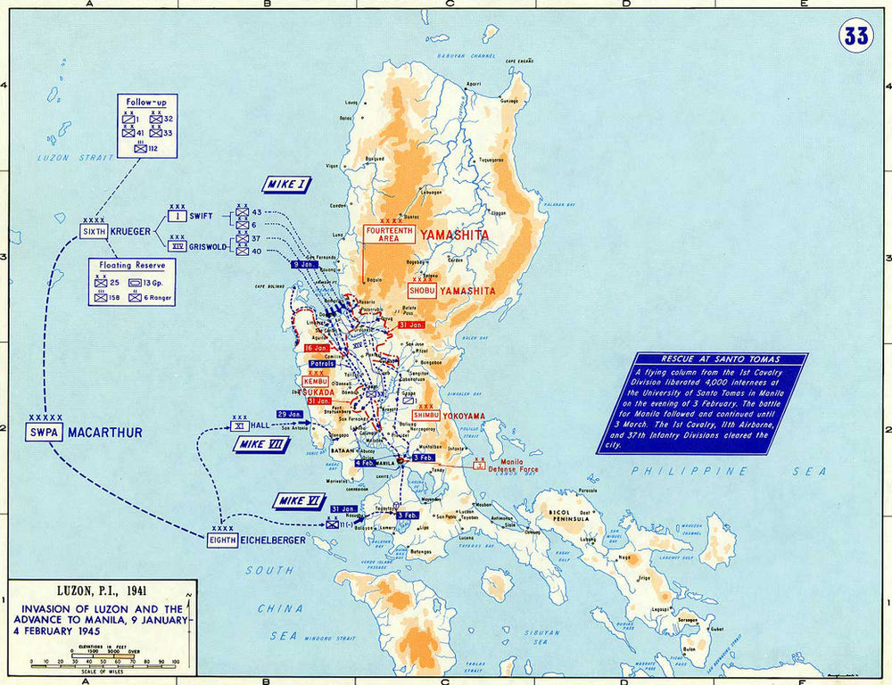 February 3, 1945 - The Battle for Manila begins