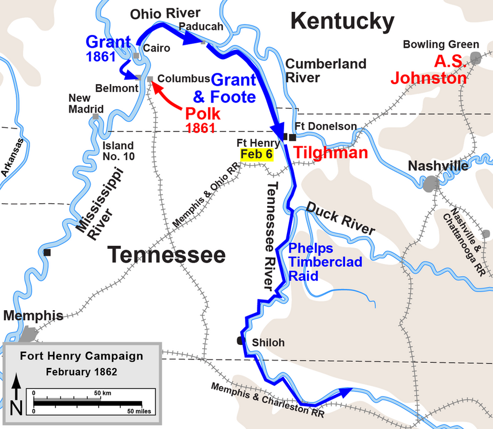 February 16, 1862 - General Grant captures Fort Donelson