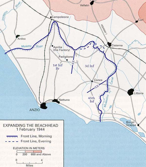 January 31, 1944: The Battle of Anzio & the U.S. Rangers at Cisterna