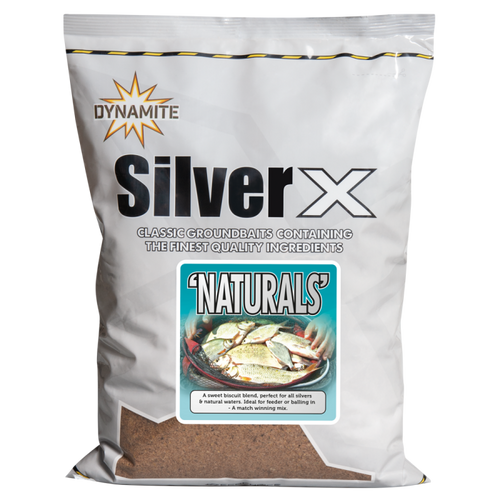 Dynamite Baits Silver X Naturals GroundBait 900g | Bait Butcher Fishing ...