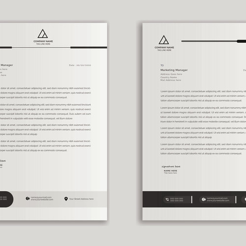 Linen Letterhead | Apis Design