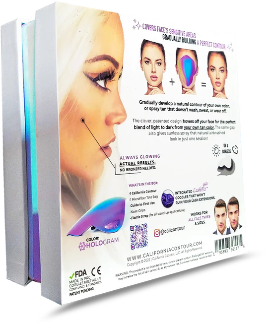 California Contour Mask - V2 | mandalaymist